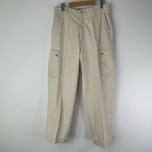SideOut | Pants | Sideout Men Cargo Tan Pants Size 32 | Poshmark